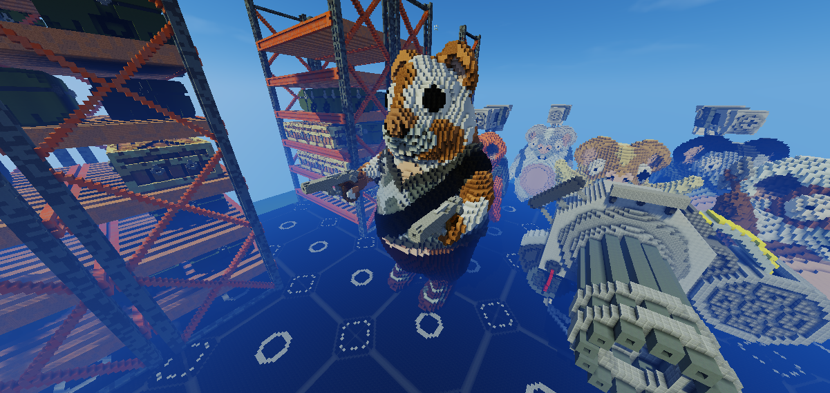 Hamster war Minecraft Map