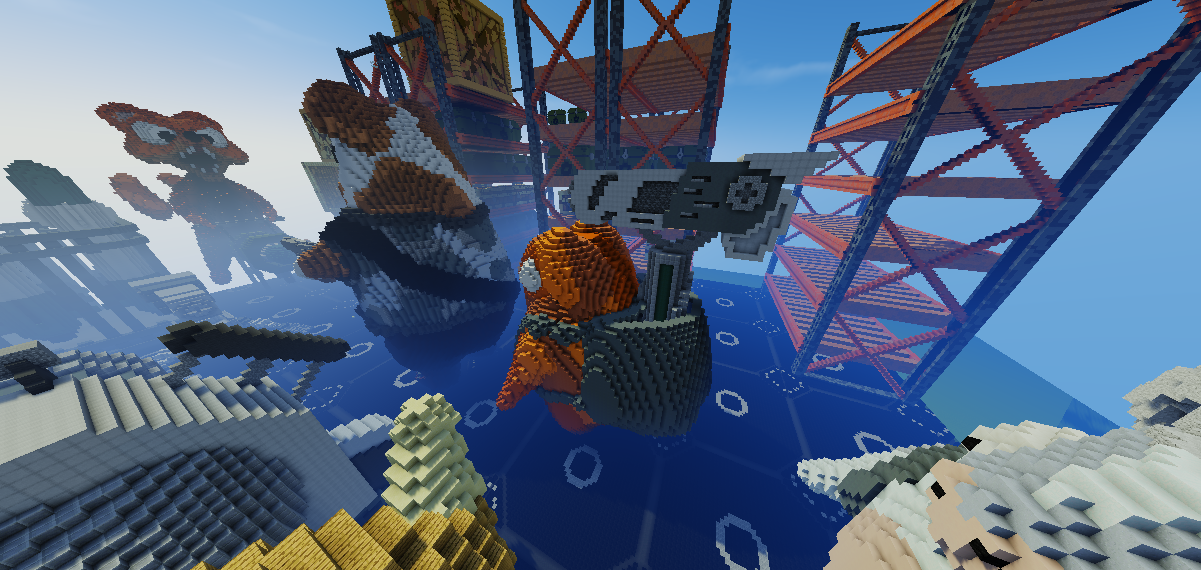 Hamster war Minecraft Map