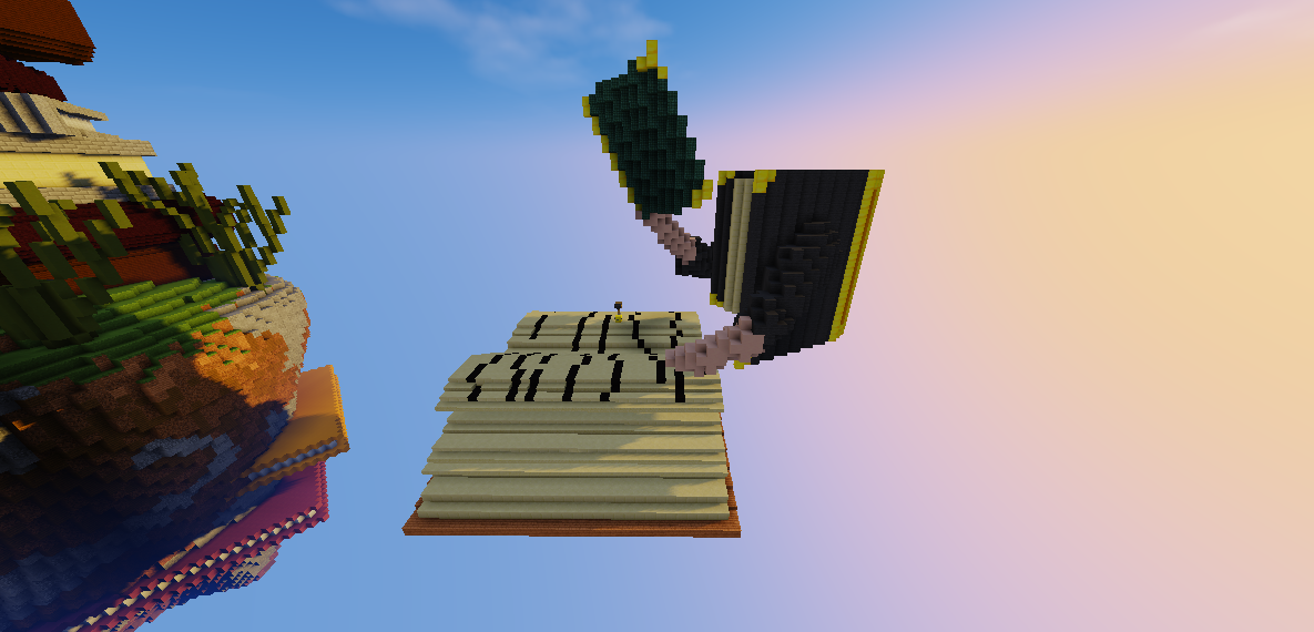 Egg wars map - Bookception Minecraft Map