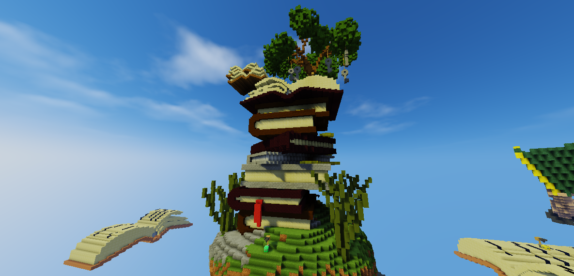 Egg wars map - Bookception Minecraft Map