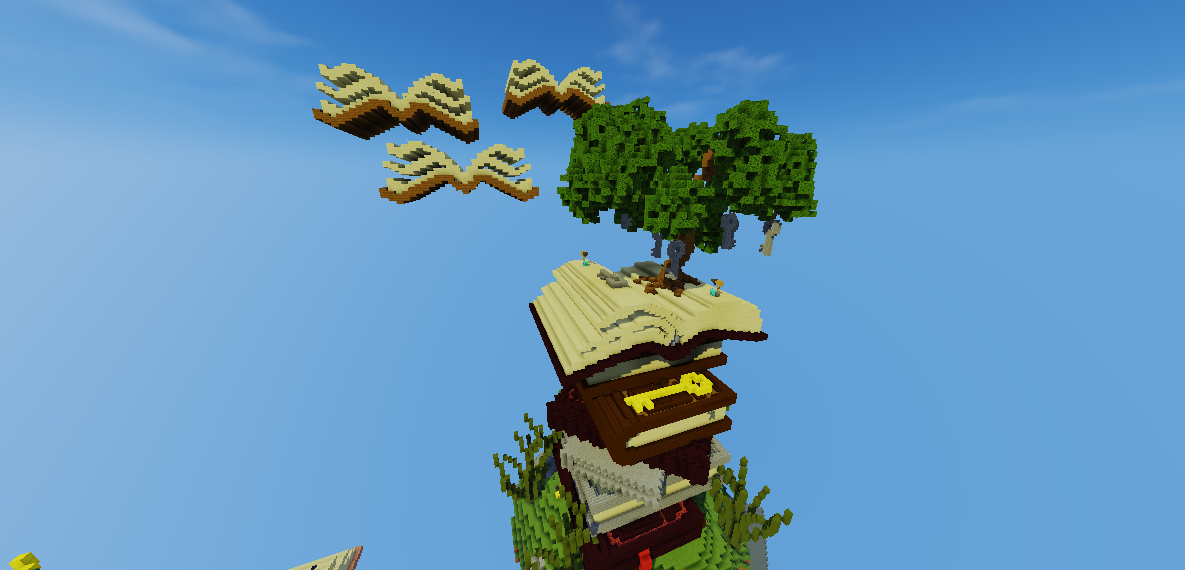 Egg wars map - Bookception Minecraft Map