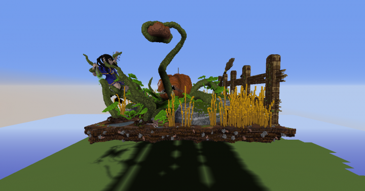 The Orange Monster. Minecraft Map