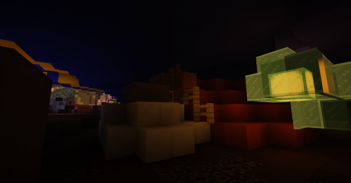 The Orange Monster. Minecraft Map