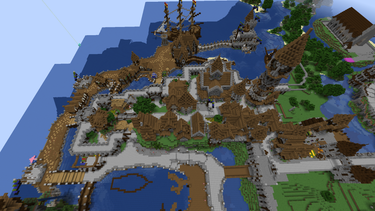Project Medieval City Minecraft Map