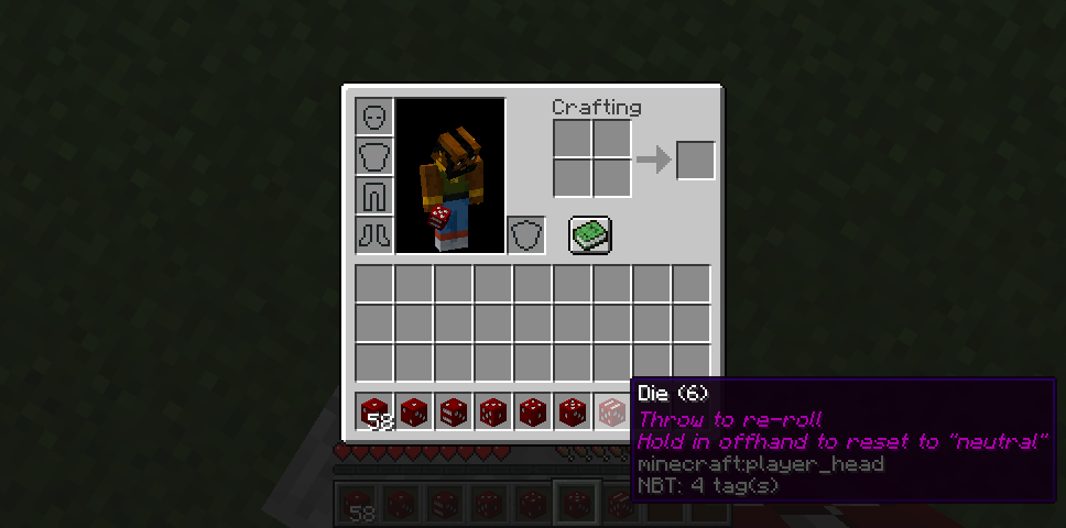 SimpleDice: A vanilla datapack plugin Minecraft Data Pack