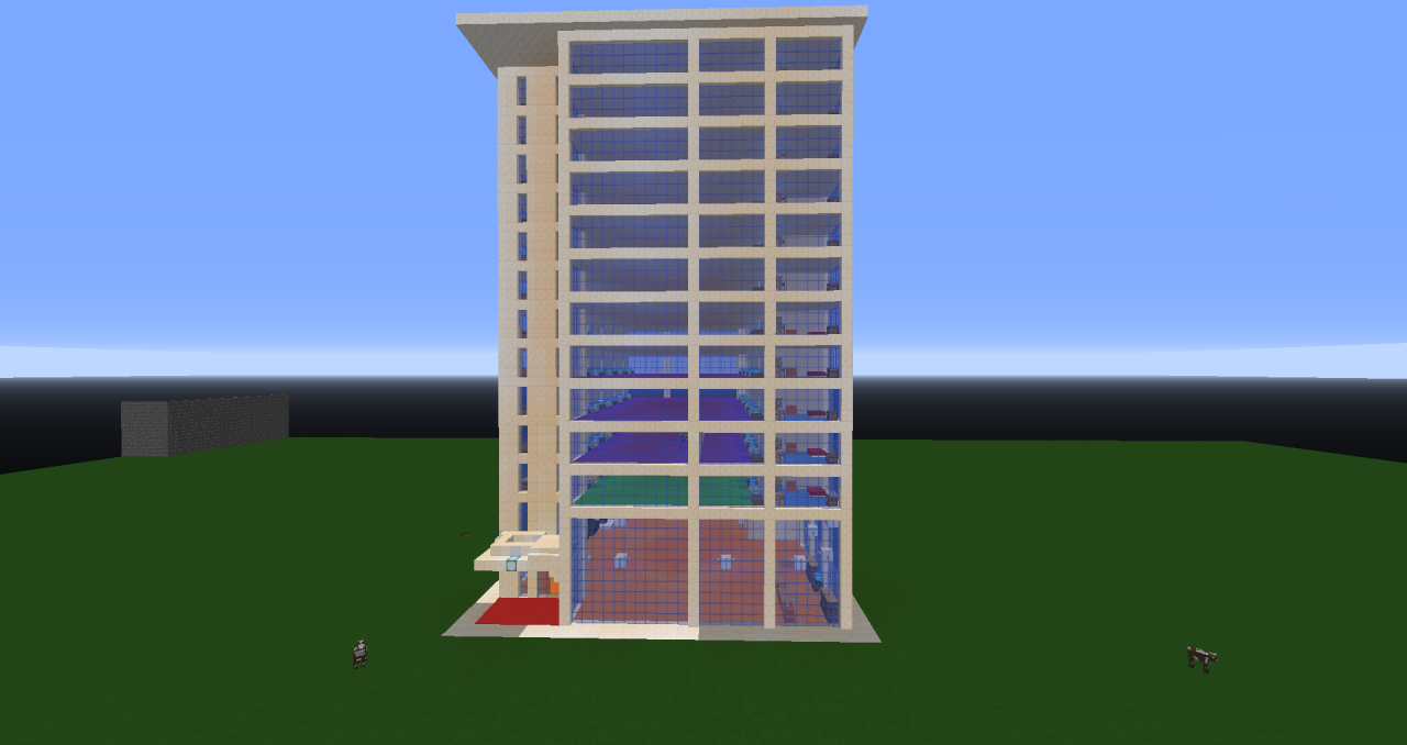 Improved CommandBlock hotel Minecraft Map