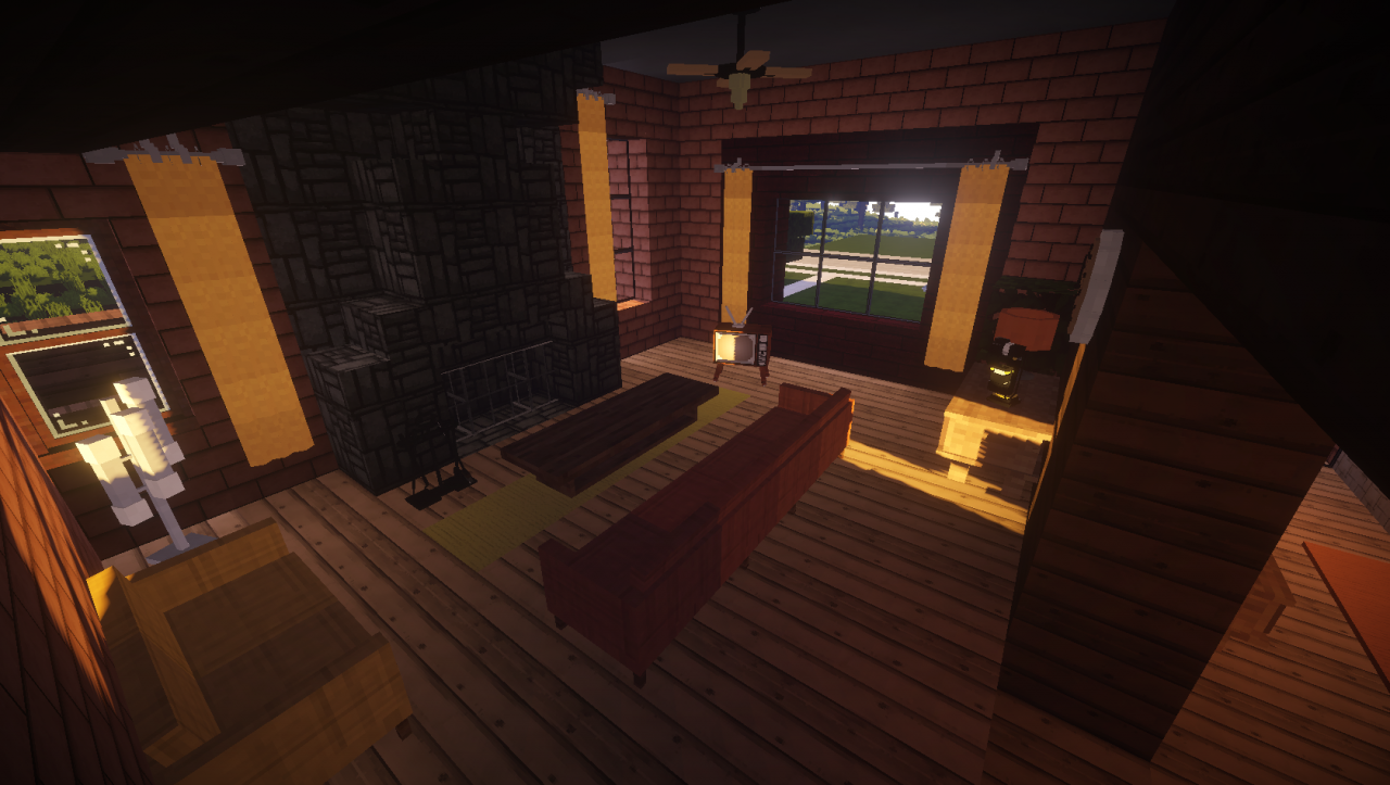 70's family home Minecraft Map