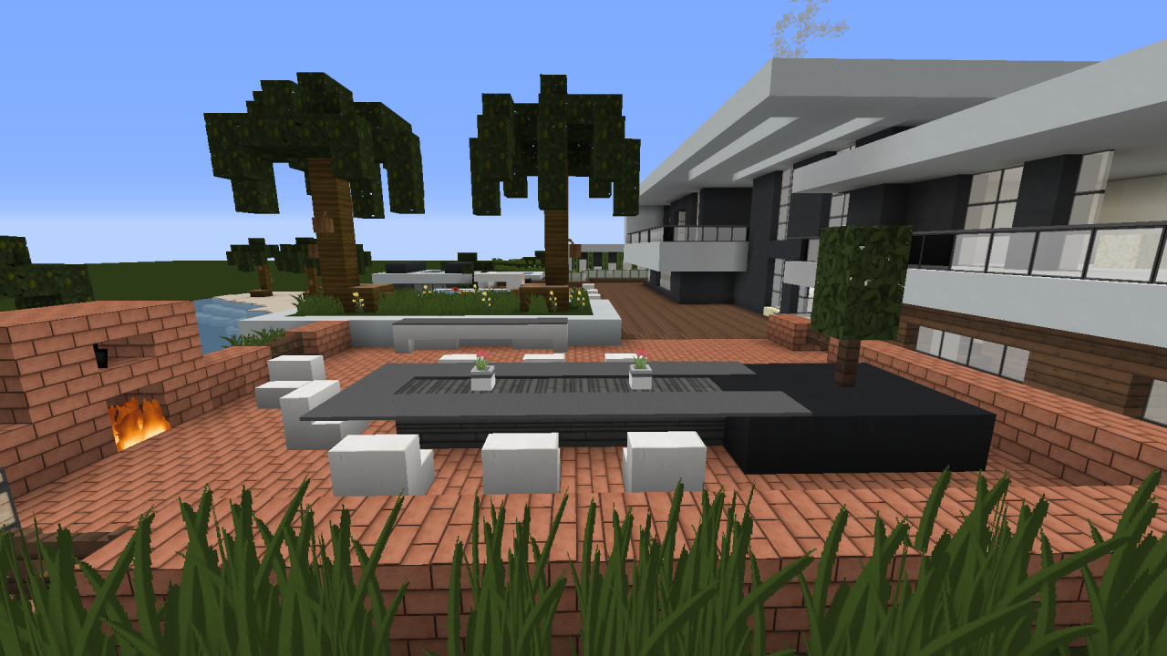 Modern House (no Interior) Minecraft Map
