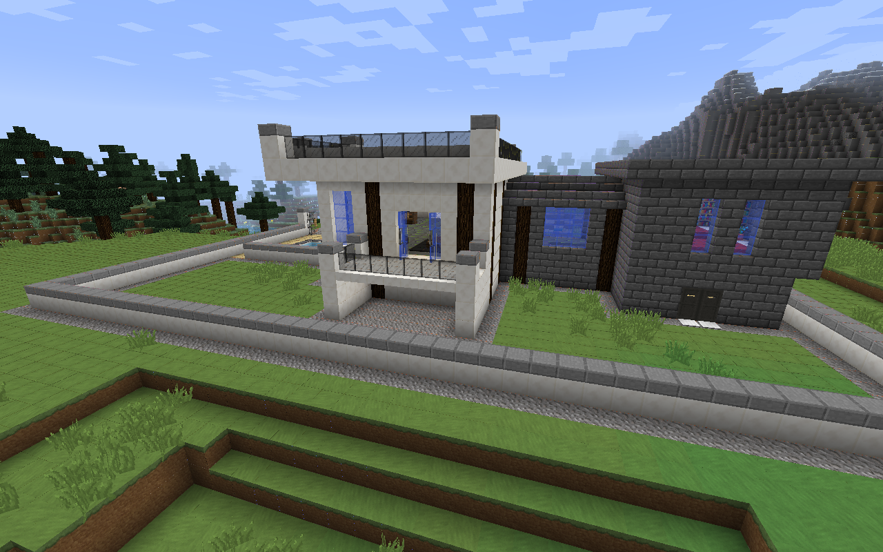 Modern house survival by ninjakiller160 Minecraft Map