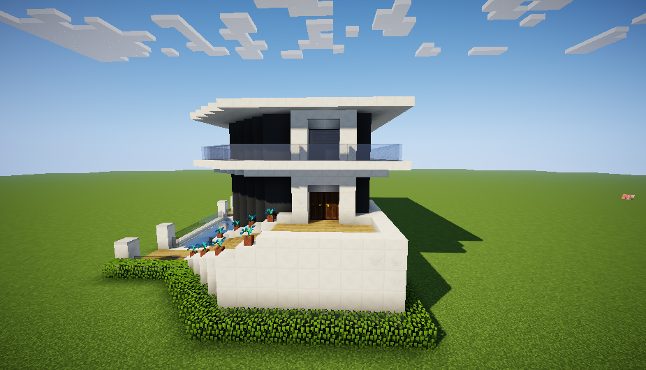 large modern house by rizzal Minecraft Map