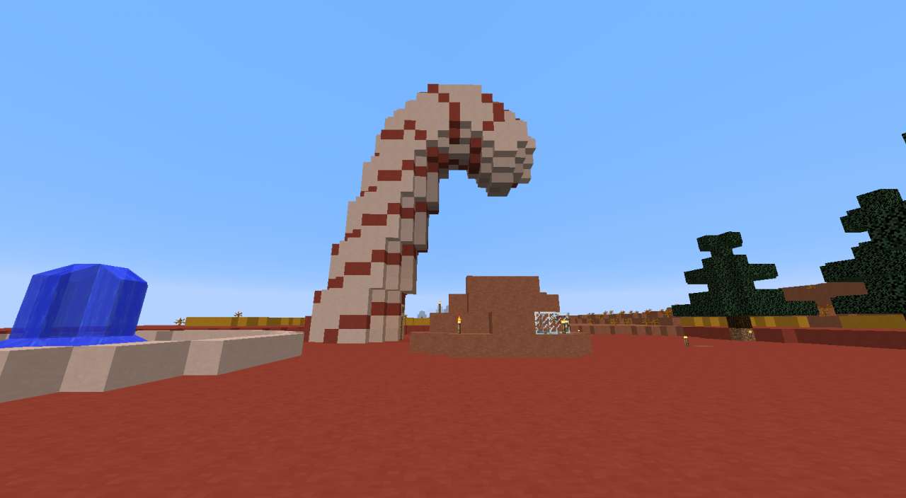 The Candy Cane Sweet Shoppe Minecraft Map
