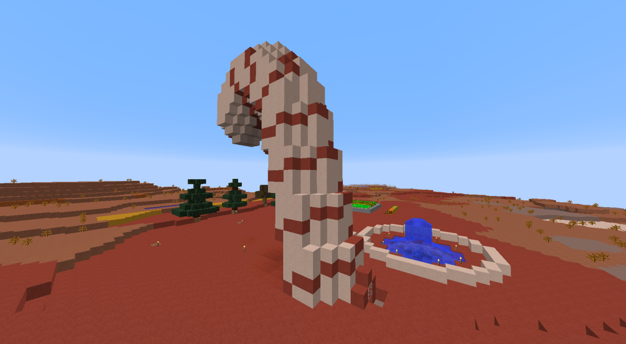 The Candy Cane Sweet Shoppe Minecraft Map