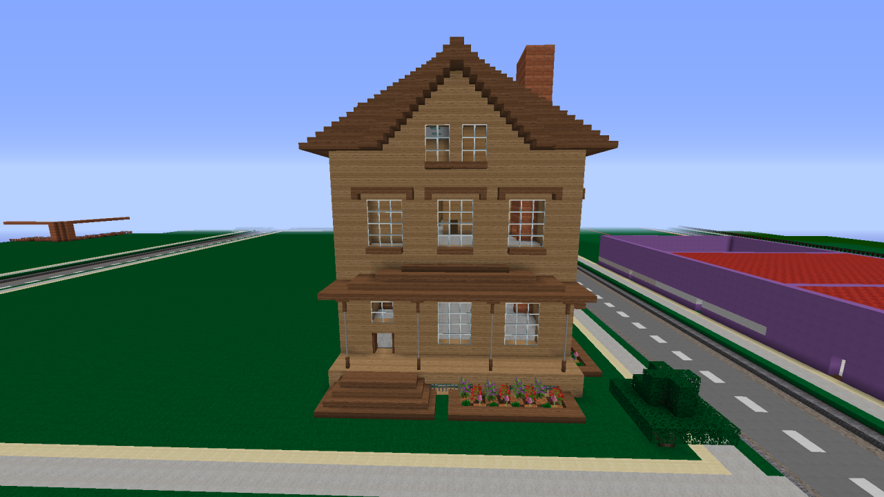 1900-1940 Victorian Style Home Minecraft Map