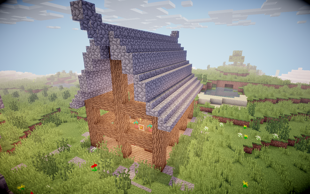 Simple Medieval Trading Post - Schematic Download - Feel Free to Use ...