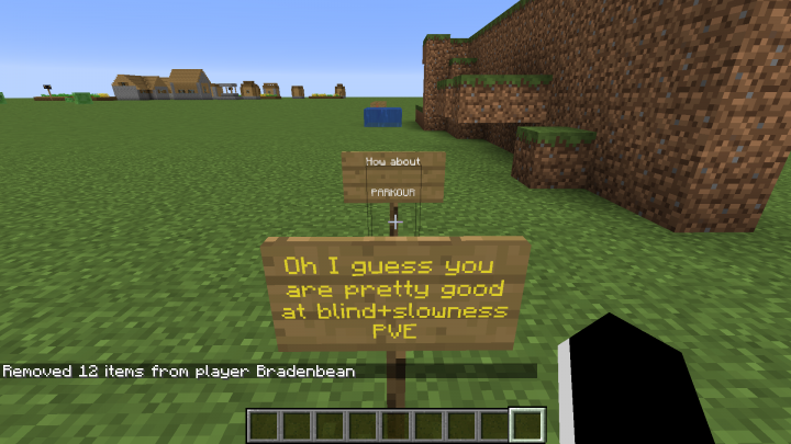 Slow Blinded Minecraft Map