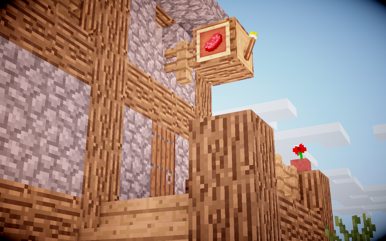 Simple Medieval Butcher's Shop - Schematic Download - Feel Free to Use ...