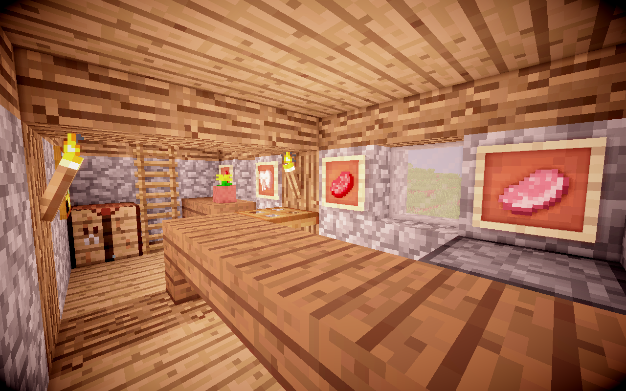 Simple Medieval Butcher's Shop - Schematic Download - Feel Free to Use ...