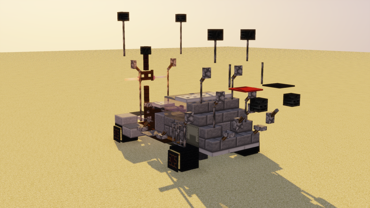 The Nux Car Minecraft Map