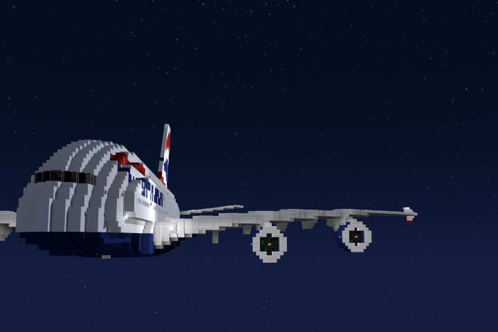 Airbus A380 | DOWNLOAD Minecraft Map