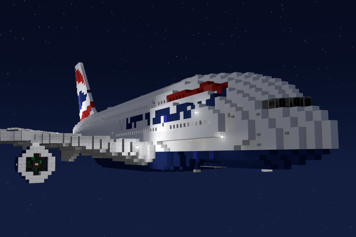 Airbus A380 | DOWNLOAD Minecraft Map
