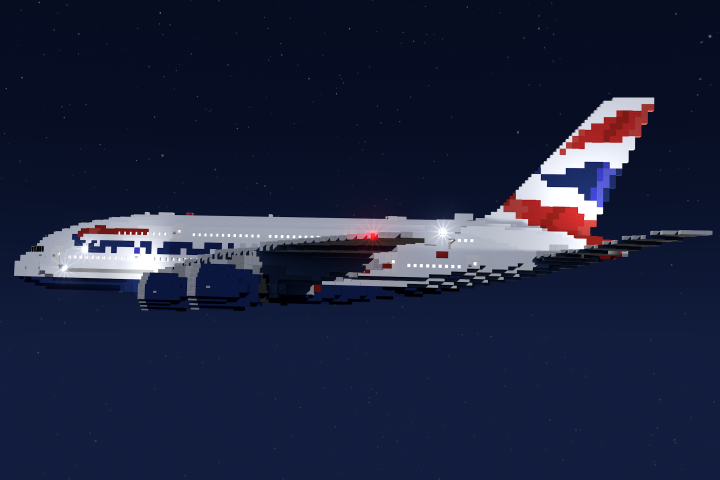 Airbus A380 | DOWNLOAD Minecraft Map