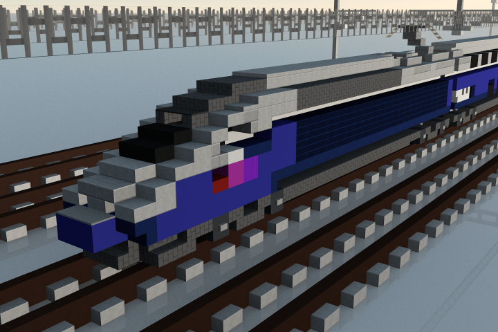 SNCF TGV Duplex Minecraft Map