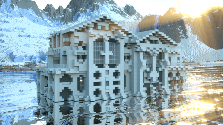 Detailed Modern House Minecraft Map