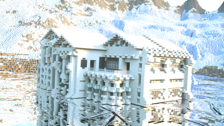 Detailed Modern House Minecraft Map