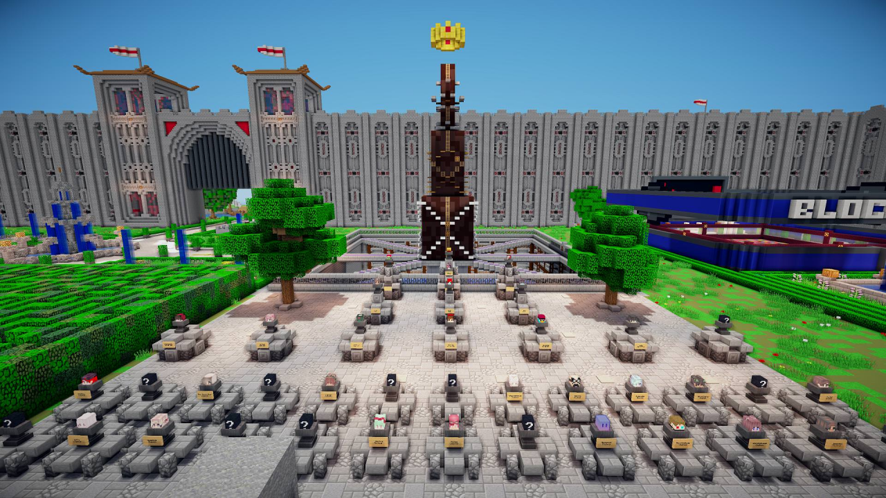 Minigame Town Minecraft Map