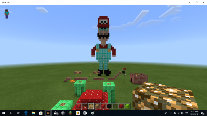 mario bros Minecraft Map