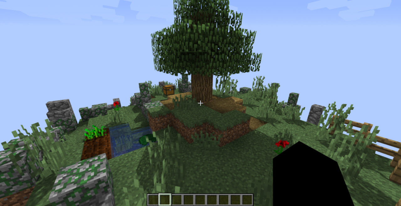 sky block ruin Minecraft Map