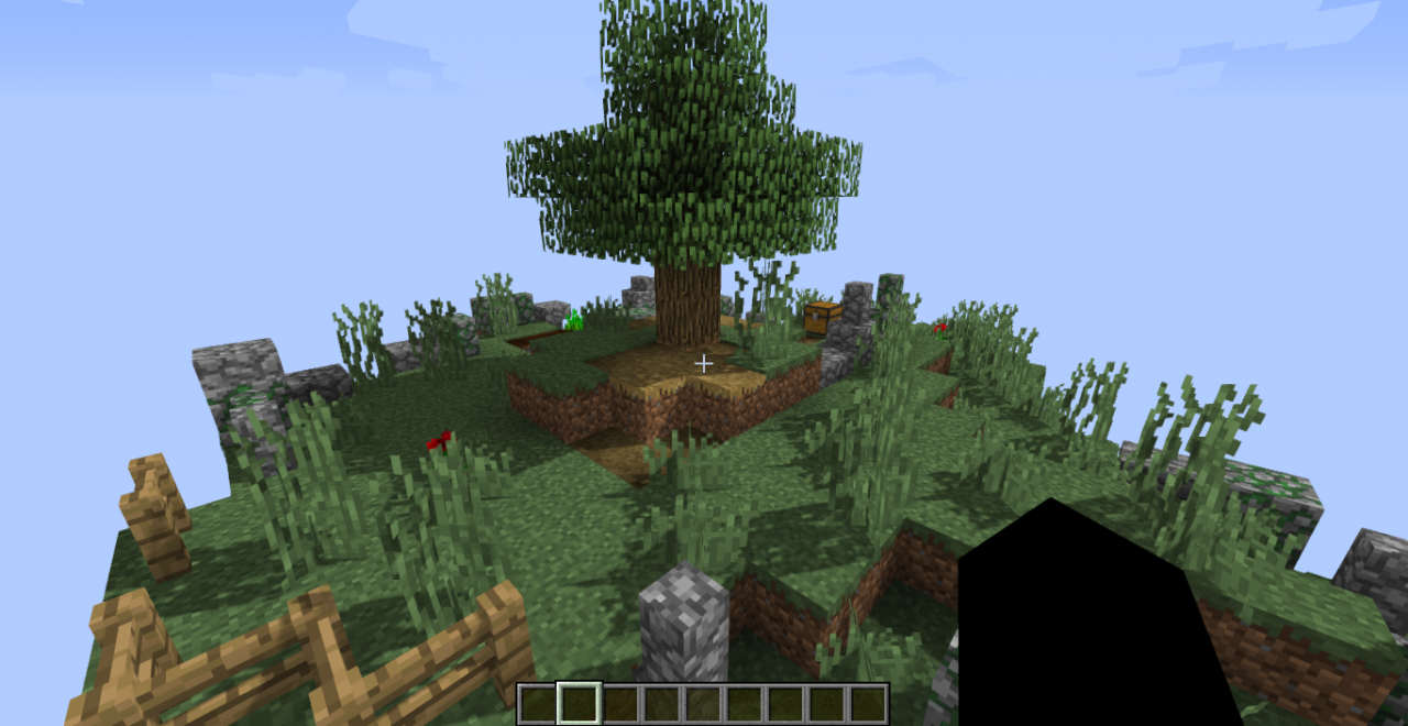 sky block ruin Minecraft Map