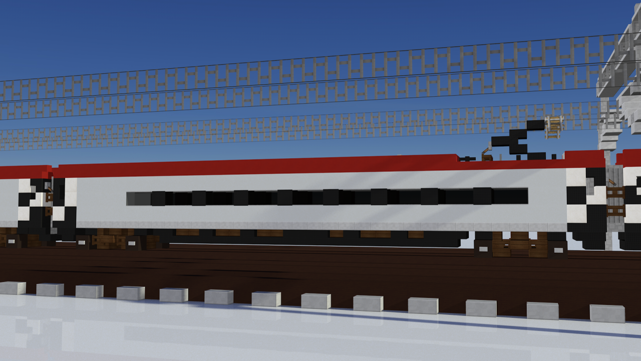British Rail Class 390 Pendolino Minecraft Map