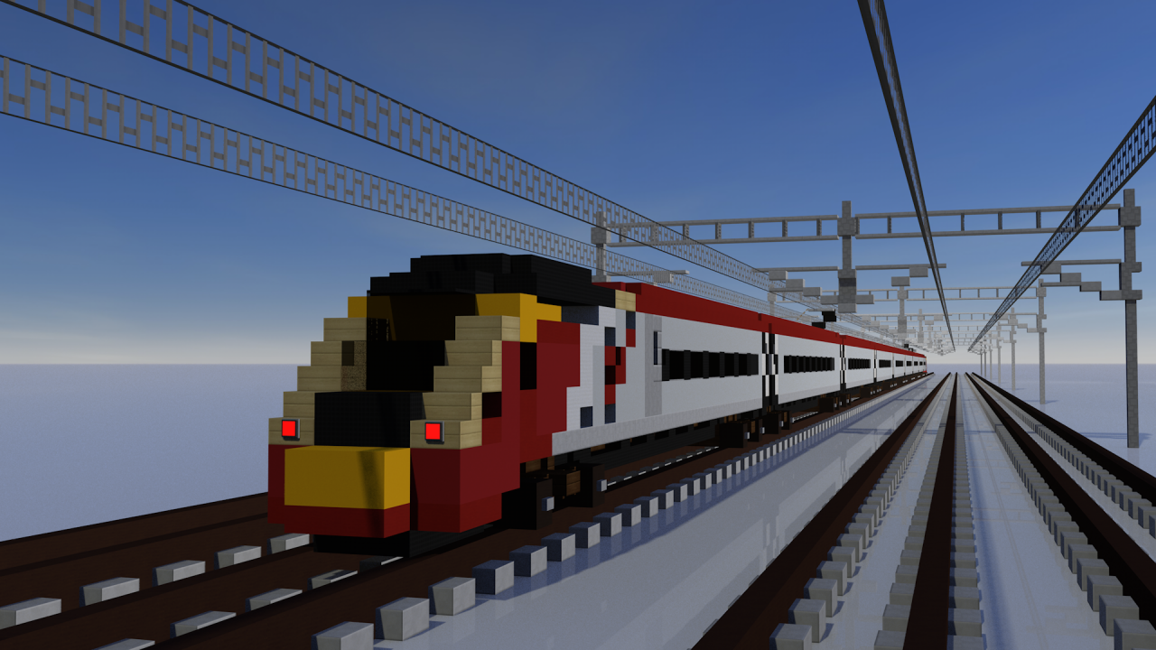 British Rail Class 390 Pendolino Minecraft Map