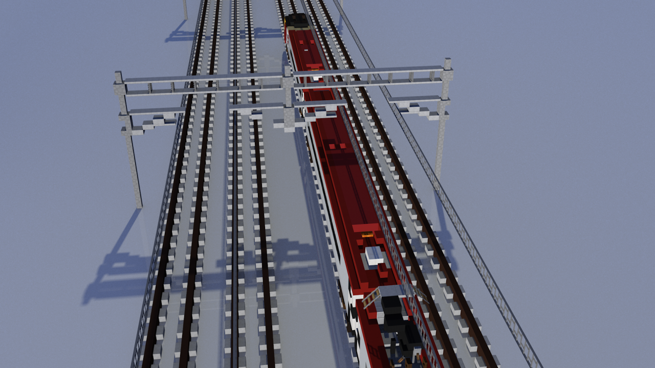 British Rail Class 390 Pendolino Minecraft Map