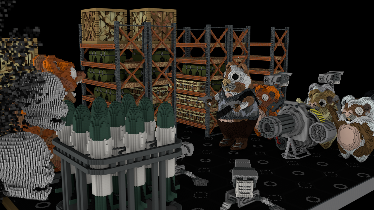 Hamster war Minecraft Map