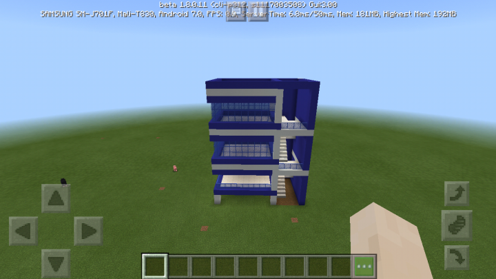 2 flat building Minecraft Map