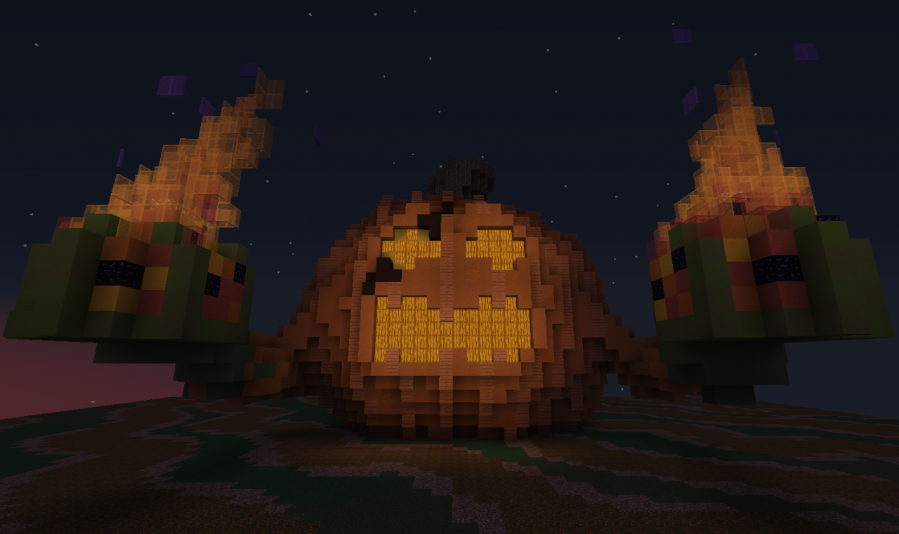 Spooky Pumpkin Minecraft Map