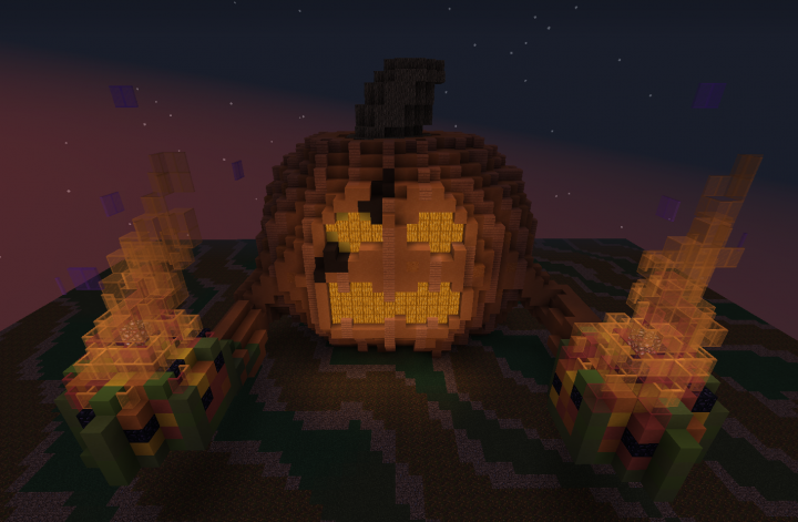 Spooky Pumpkin Minecraft Map