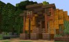 Voodoo Pumpkin House in Four Biome Ecotone Minecraft Map