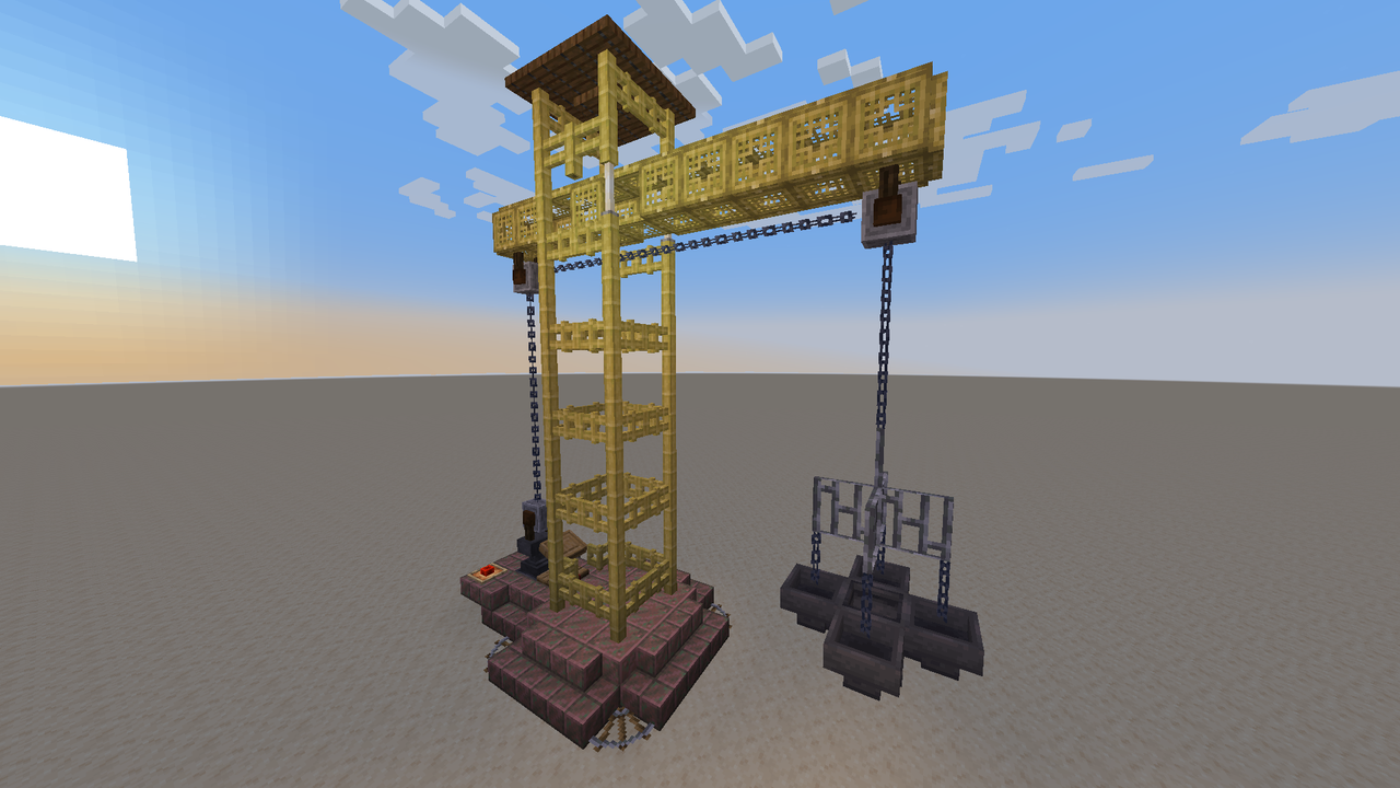 Cranes vol.2 bundle & schematics (structure blocks data) Minecraft Map