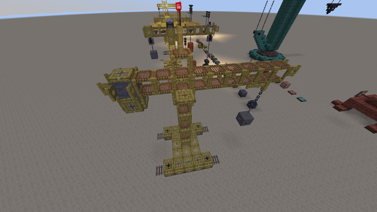 Cranes vol.2 bundle & schematics (structure blocks data) Minecraft Map