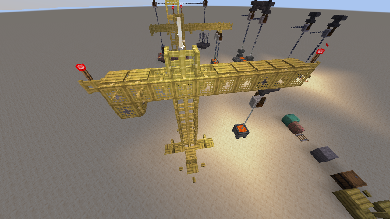Cranes vol.2 bundle & schematics (structure blocks data) Minecraft Map