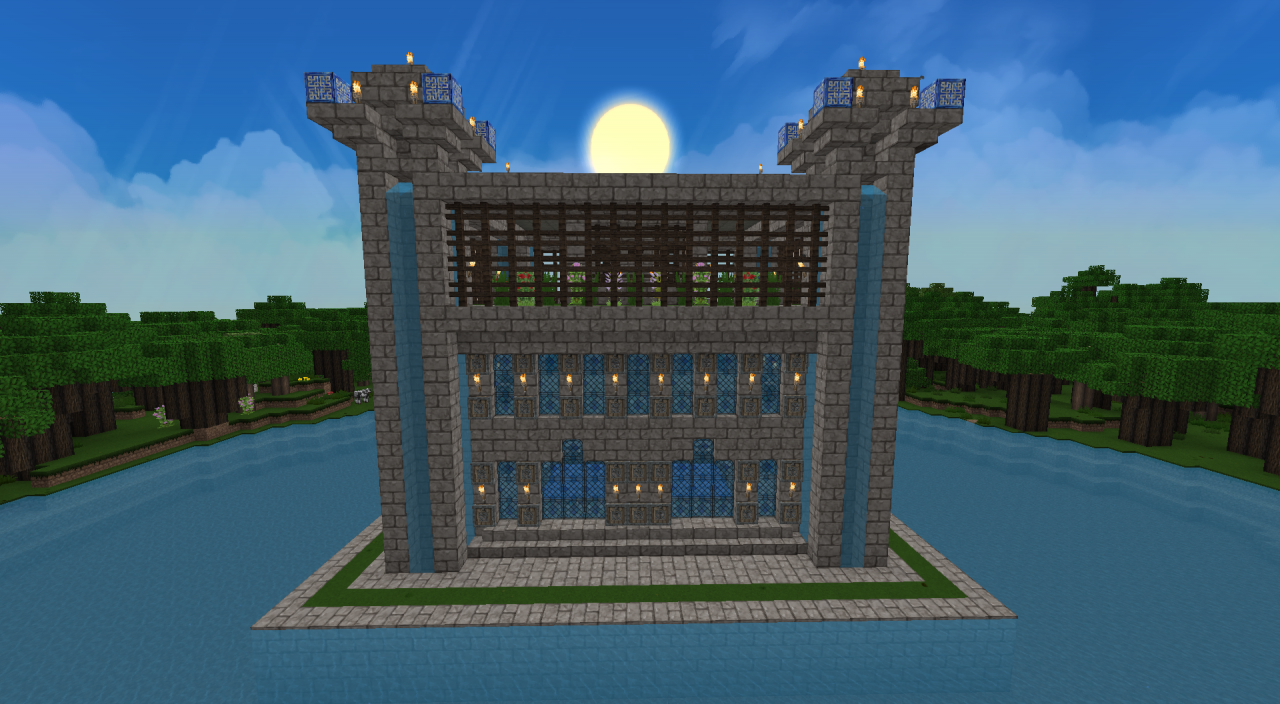 Oak Island Fort Minecraft Map