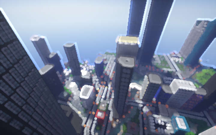 Realistic city Minecraft Map
