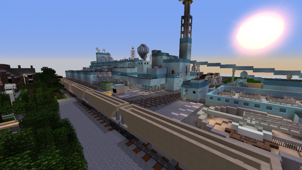 PULP & PAPER MILL Minecraft Map