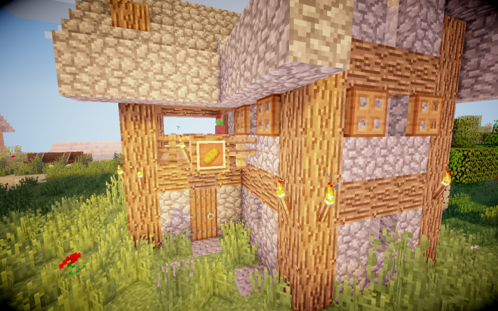 Simple Medieval Bakery/Baker's Shop - Schematic Download - Feel Free to ...