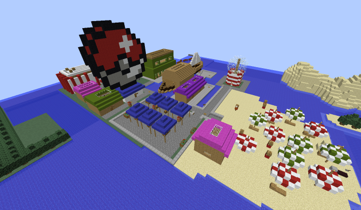 Pokemon Hoenn (pixelmon generations) Minecraft Map