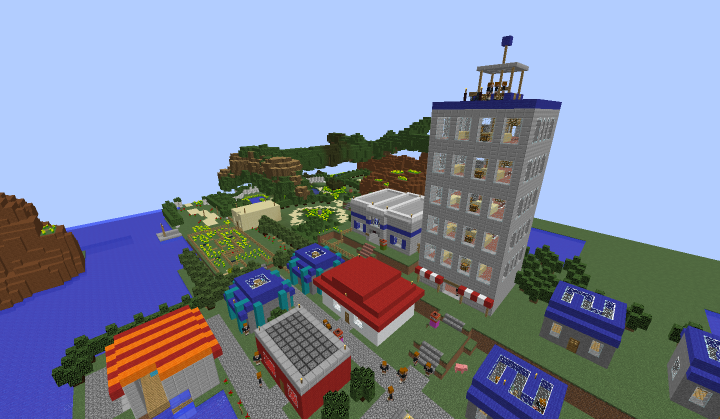 Pokemon Hoenn (pixelmon generations) Minecraft Map