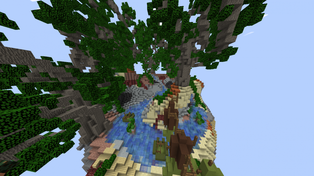 Waterfall (Fantasy) | Building # 1 Minecraft Map